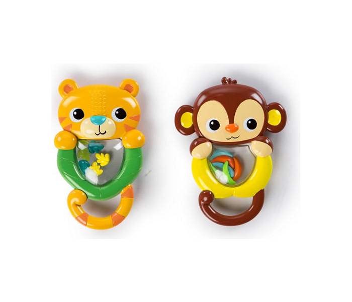 KIDS II ZVECKA SHAKIN SAFARI RATTLES 11114