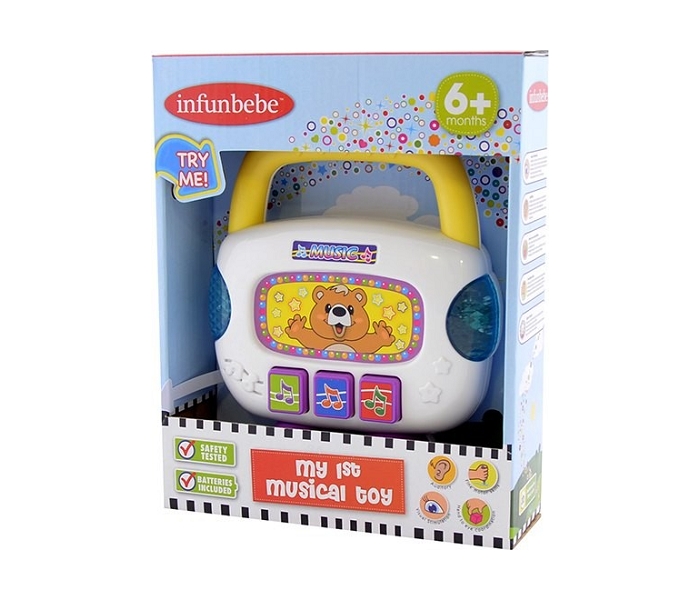 INFUNBEBE IGRACKA MINI RADIO 6M+ SA ZVUKOM