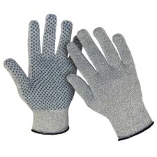 Albo Bešavne pletene rukavice-Cropper Dots, R-KV120