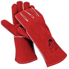 Albo Kožne rukavice-Pugnax Red, R-FH0410
