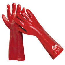 Albo PVC rukavice-Redstart 45cm, R-NP008