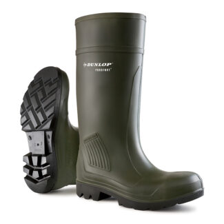 Albo Vodoodbojne zelene čizme-Dunlop Purofort® Professional S5 CI SRA, DNLP-C462933