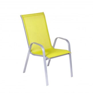 Green bay Baštenska stolica iz seta Como – žuta, 046996
