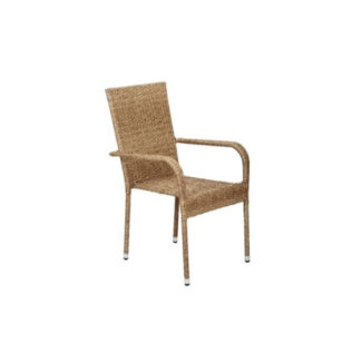Green bay Baštenska Bay stolica siva/braon/crna 56 × 65 × 94 cm, 060350