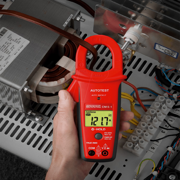 Benning Amper klešta 600 A, AC / DC – CM5-1