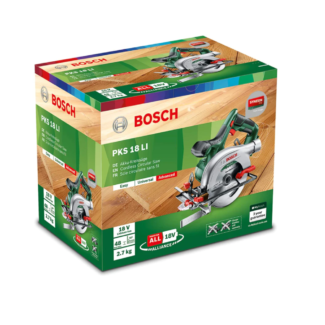 Bosch Akumulatorska kružna testera PKS 18 LI, bez baterija, solo, 06033B1300
