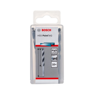 Bosch Burgija za metal HSS PointTeQ fi 5 mm 10 kom, 2608577218