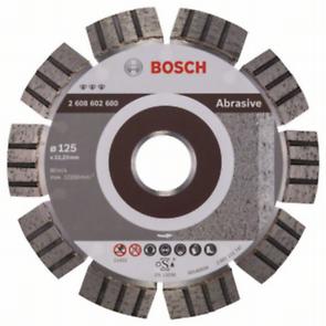 Bosch Dijamantska rezna ploča Best for Abrasive 125, 2608602680