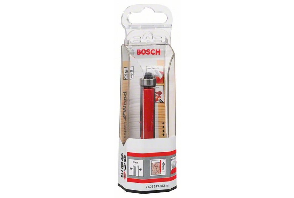 Bosch Glodala za glodanje uz površinu 8mm, D 12,7mm, L 40mm, G84mm, 2608629383