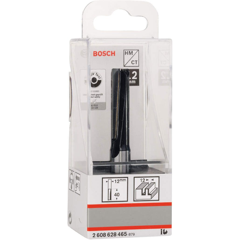 Bosch – Glodalo za kanale 12mm, D 12mm, L 40mm, G81mm – 2608628465