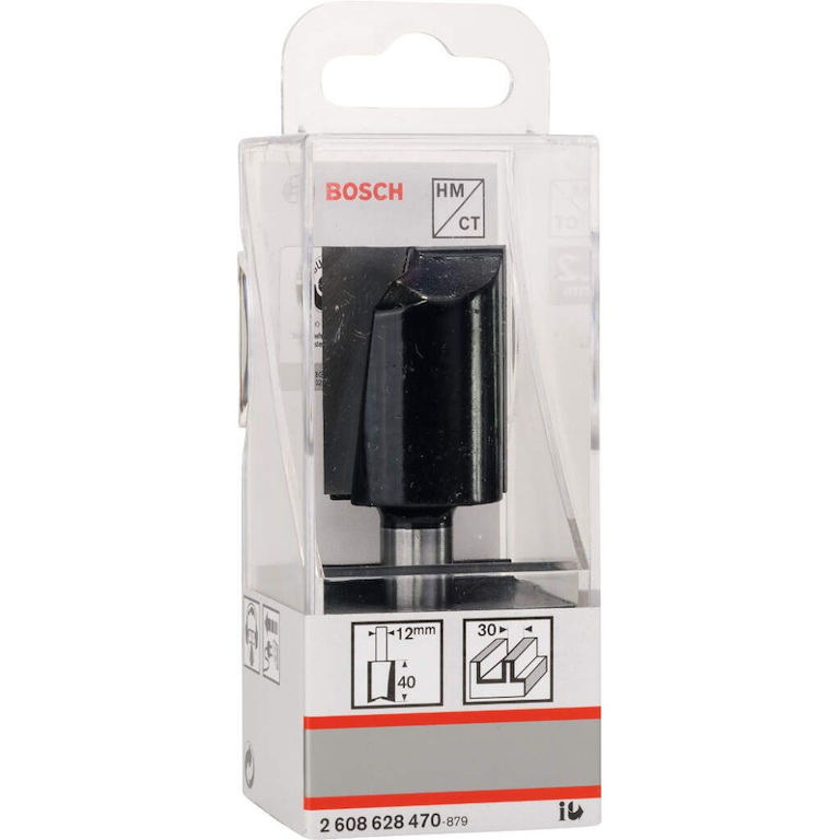 Bosch – Glodalo za kanale 12mm, D 30mm, L 40mm, G81mm – 2608628470