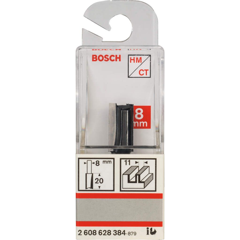 Bosch – Glodalo za kanale 8mm, D 11mm, L 19.6mm, G51mm – 2608628384