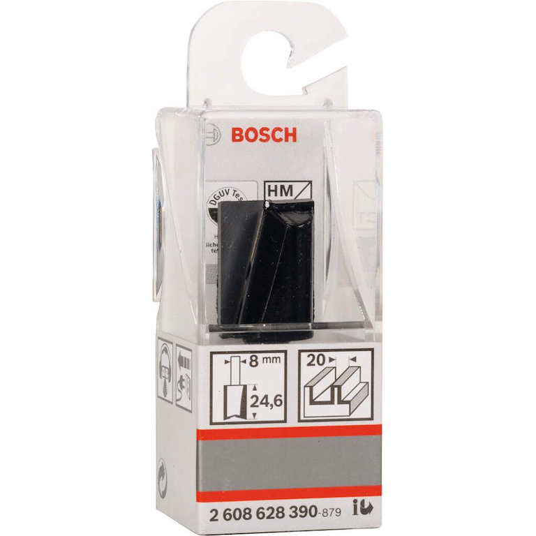 Bosch – Glodalo za kanale 8mm, D 20mm, L 24.6mm, G56mm – 2608628390