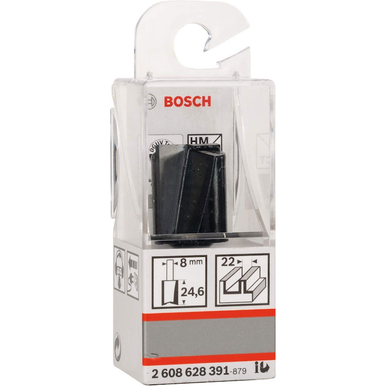 Bosch – Glodalo za kanale 8mm, D 22mm, L 24.6mm, G56mm – 2608628391