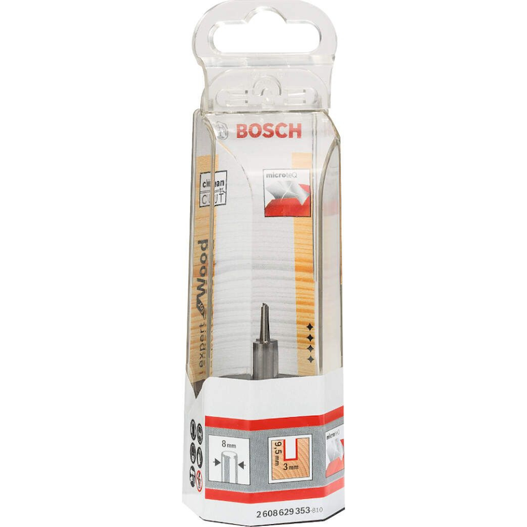 Bosch Glodalo za kanale-puni tvrdi metal 8mm, D 3mm, L 9.5mm, G50.7mm, 2608629353