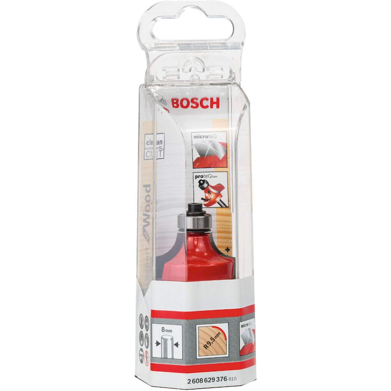 Bosch Glodalo za zaobljivanje 8 mm, D 9,50 mm, R1 31,75 mm, L 18 mm, G 60 mm, 2608629376