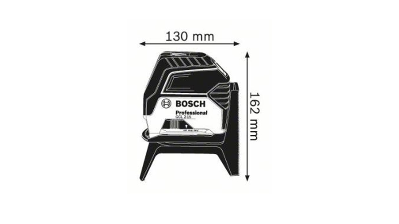 Bosch Laser za ukrštene linije GCL 2-15, 0601066E02