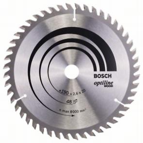Bosch List kružne testere Optiline Wood 190, 2608640614