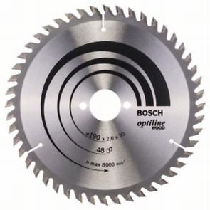 Bosch List kružne testere Optiline Wood 190, 2608640617
