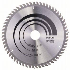 Bosch List kružne testere Optiline Wood 210, 2608641190