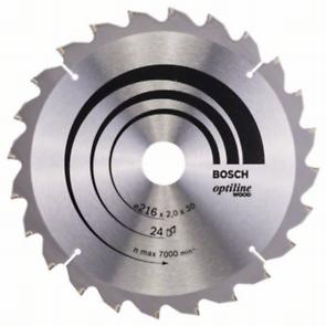 Bosch List kružne testere Optiline Wood 216, 2608640431