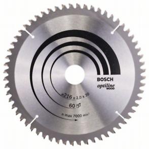 Bosch List kružne testere Optiline Wood 216, 2608640433