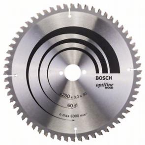 Bosch List kružne testere Optiline Wood 250, 2608640644