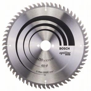 Bosch List kružne testere Optiline Wood 250, 2608640665