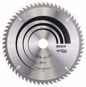 Bosch List kružne testere Optiline Wood 254, 2608640444