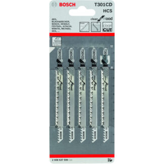 Bosch List ubodne testere za drvo 5 kom T 301 CD, 2608637590