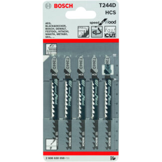 Bosch List ubodne testere za drvo 5-delni T 244 D, 2608630058