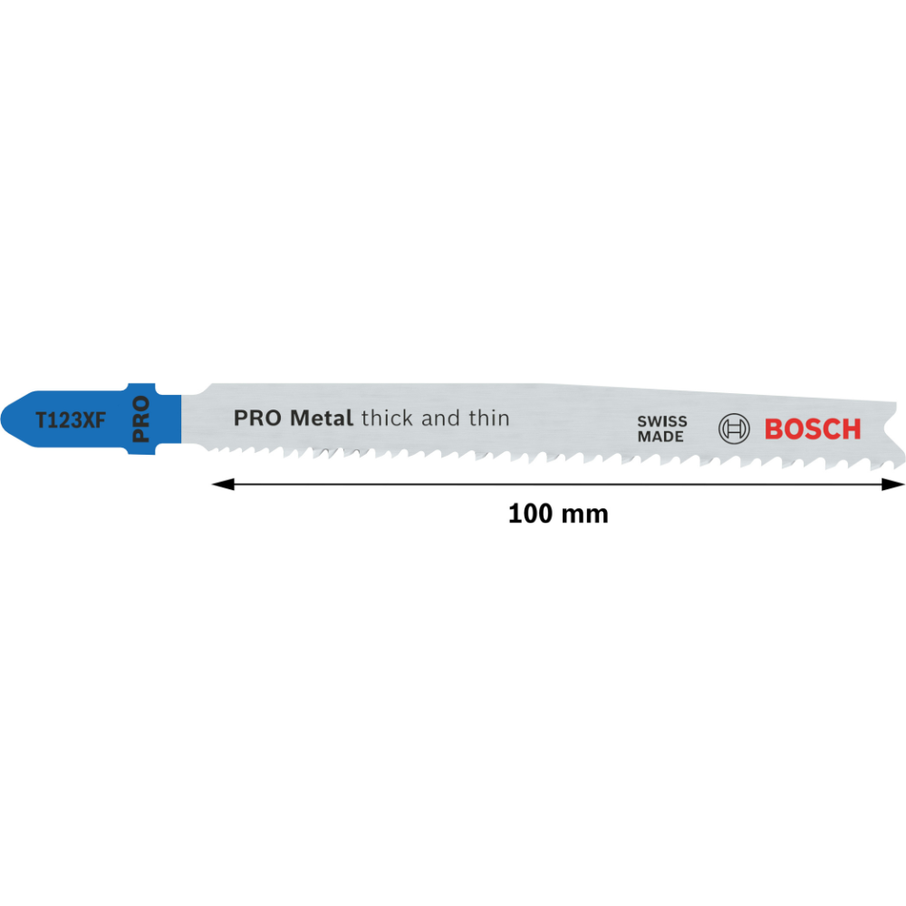 Bosch List ubodne testere za drvo i metal 5 kom T 123 XF, 2608638473