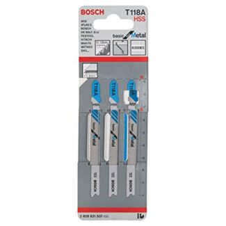 Bosch List ubodne testere za metal 3 kom T 118 A, 2608631507