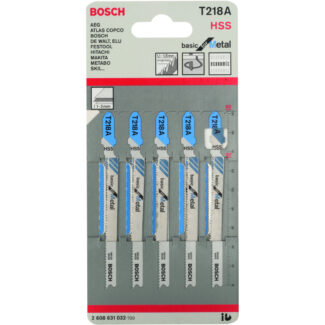 Bosch List ubodne testere za metal 5 kom T 218 A, 2608631032
