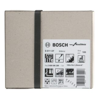 Bosch List univerzalne testere za drvo i plastiku 100 kom S 611 DF, 2608656259