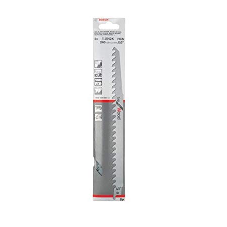 Bosch List univerzalne testere za drvo plastiku i metal 5 kom S 1411 DF, 2608654763