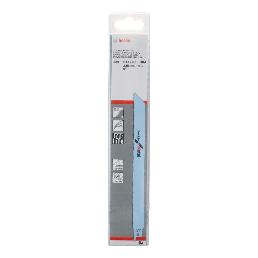 Bosch List univerzalne testere za metal 25 kom S 1122 EF, 2608657553