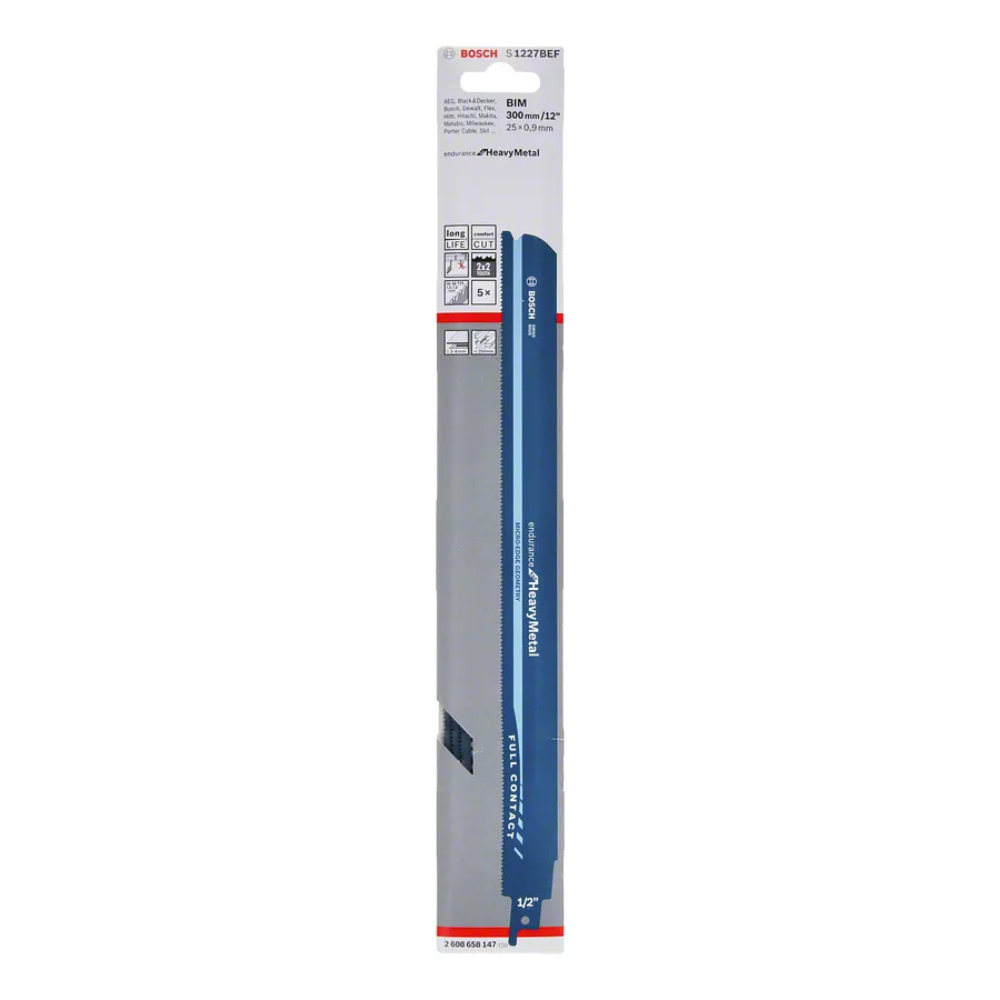 Bosch List univerzalne testere za metal 5 kom S 1227 BEF, 2608658147