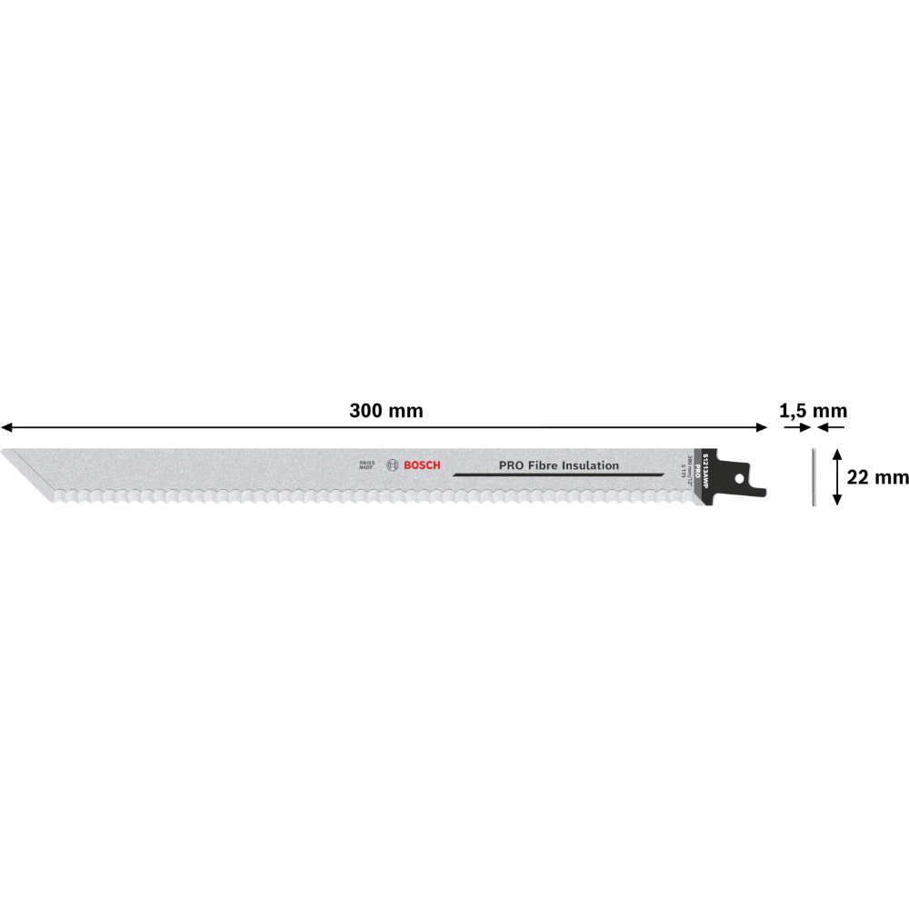 Bosch – List univerzalne testere za plastiku 2 kom S 1213 AWP – 2608635528