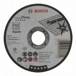 Bosch Rezna ploča ravna Best for Inox – Rapido 115, 2608603486