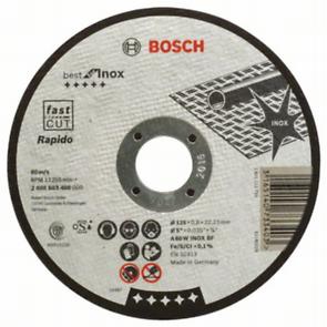 Bosch Rezna ploča ravna Best for Inox – Rapido 125, 2608603488