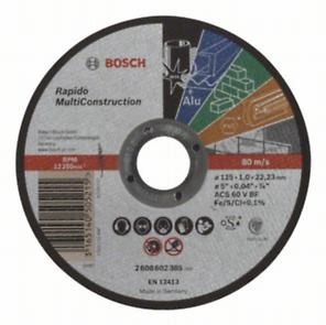 Bosch Rezna ploča ravna Rapido Multi Construction 125, 2608602385