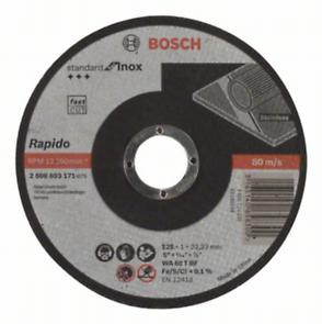 Bosch Rezna ploča ravna Standard for Inox – Rapido 125, 2608603171