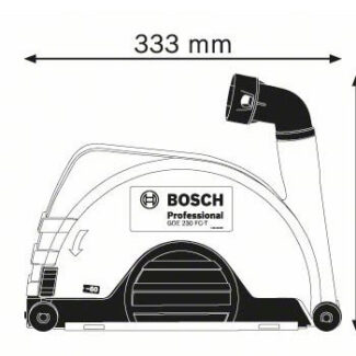 Bosch Sistemski pribor GDE 230 FC-T, 1600A003DM