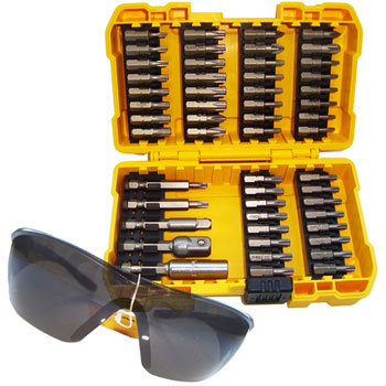 DeWalt 53-delni set nastavaka, DT71550