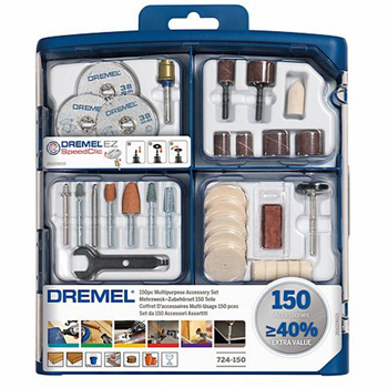 Dremel Set višenamenskog pribora od 150 delova 724, 2615S724JA