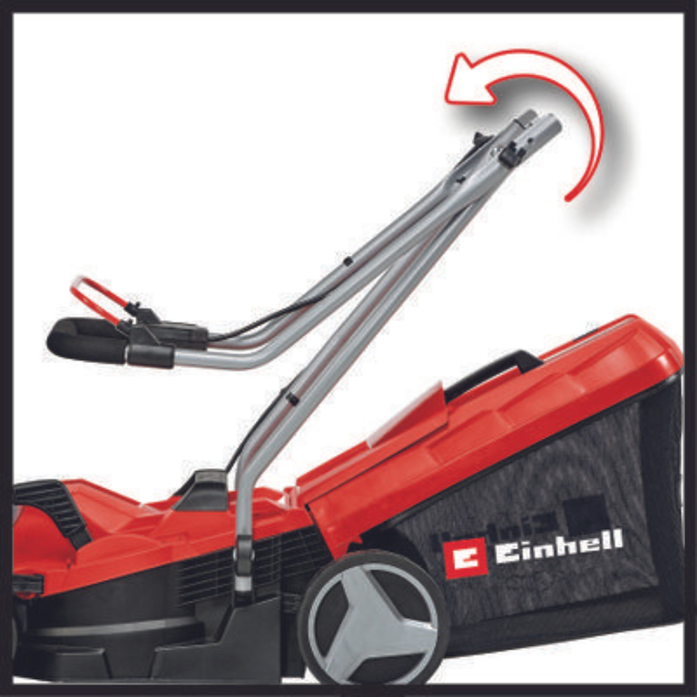 Einhell Akumulatorska kosilica za travu GE-CM 18/33 Li (1×4.0Ah), 3413260