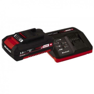 Einhell Set brzi punjač i baterija Power-X-Change 18V 2.0Ah Starter-Kit, 4512040