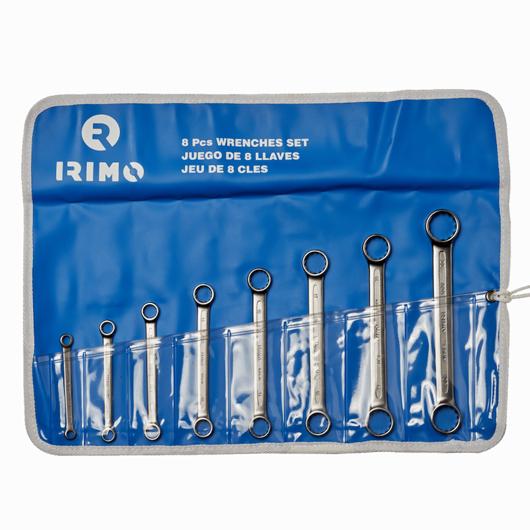 Irimo – Komplet 8 cevastih ravnih ključeva – 021221