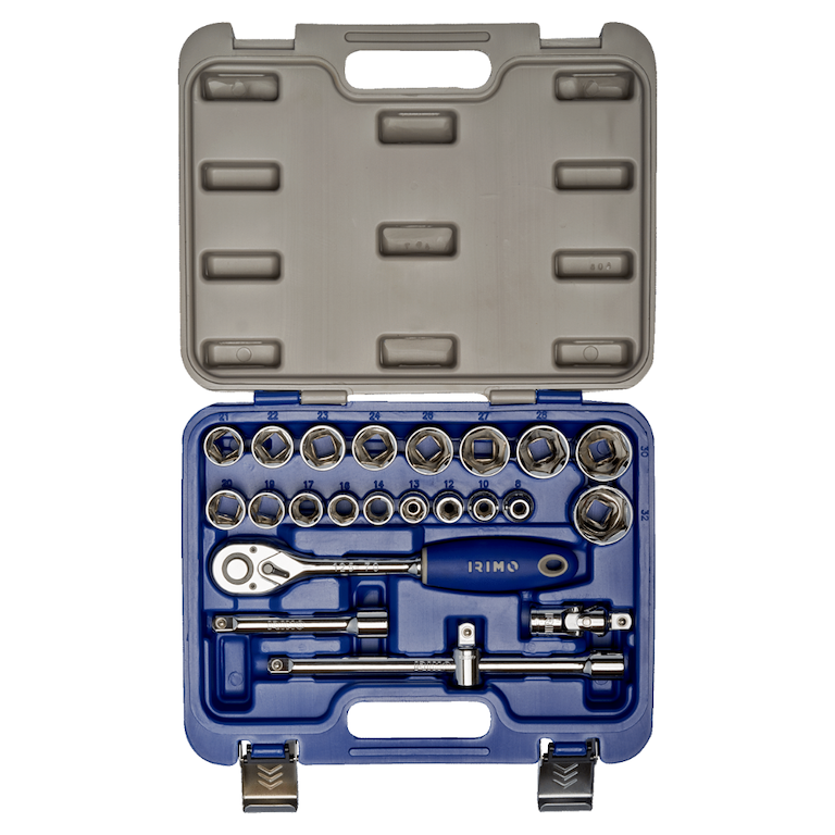 Irimo – Set nasadnih ključeva 1/2″ 23 dela – 129-23-4